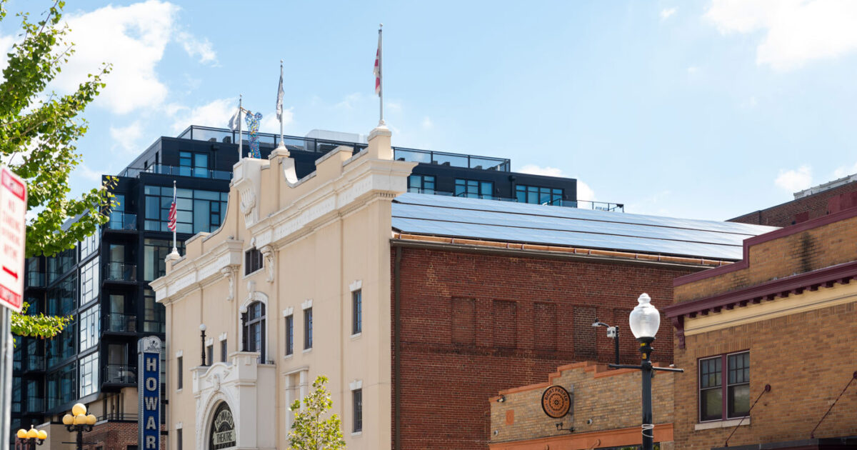The Historic Howard Theatre Clean Energy Upgrades - DCSEU